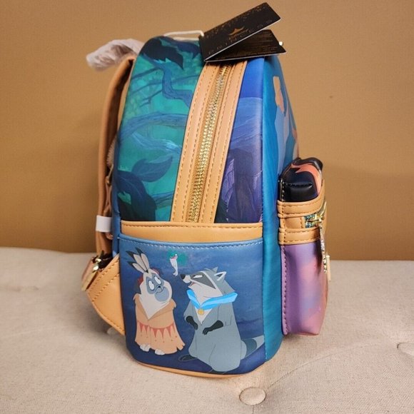 Loungefly | Bags | Loungefly Disney Pocahontas Princess Scene Meeko ...